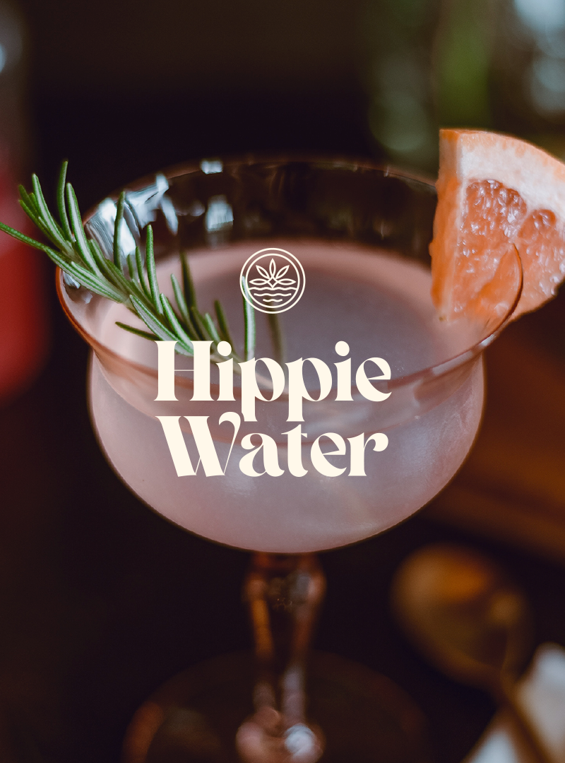 Hippie Water – Cannabis Infused Beverage - Noland Studio